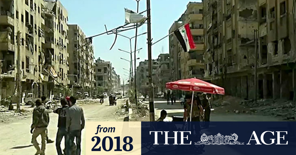 Video: Chemical weapons experts enter Douma Video: Chemical weapons experts enter Douma